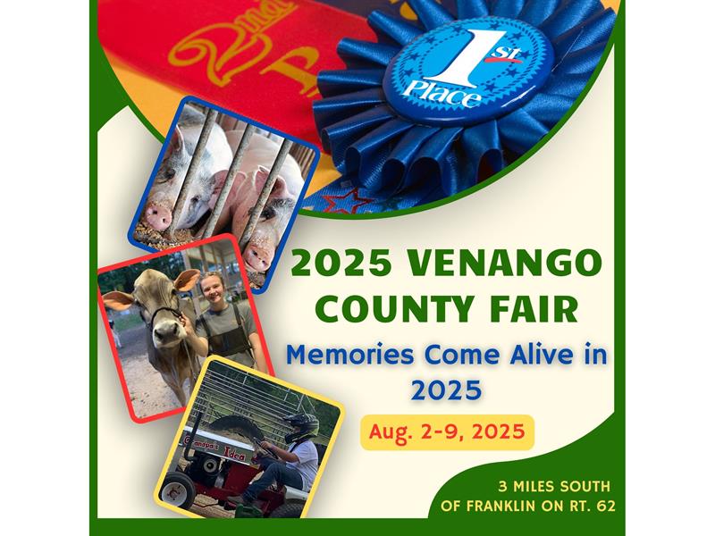 2025 Venango County Fair - FairEntry.com